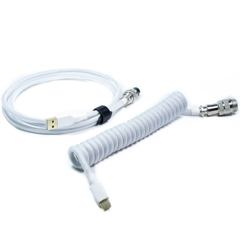 Cable Custom para teclado mecánico - Blanco nube | Stiutech