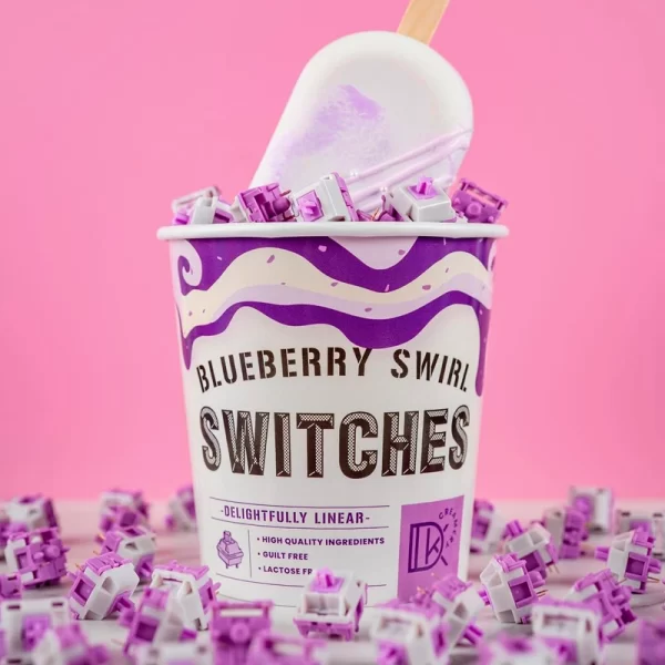 DK Creamery - Blueberry Swirl Switches | Stiutech